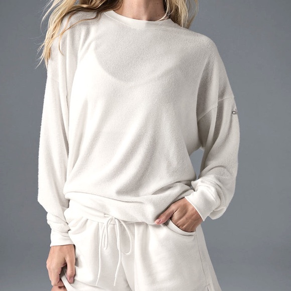adidas | Tops | Alo Soho Pullover Cozy Popular And Feels Like Cashmere ...